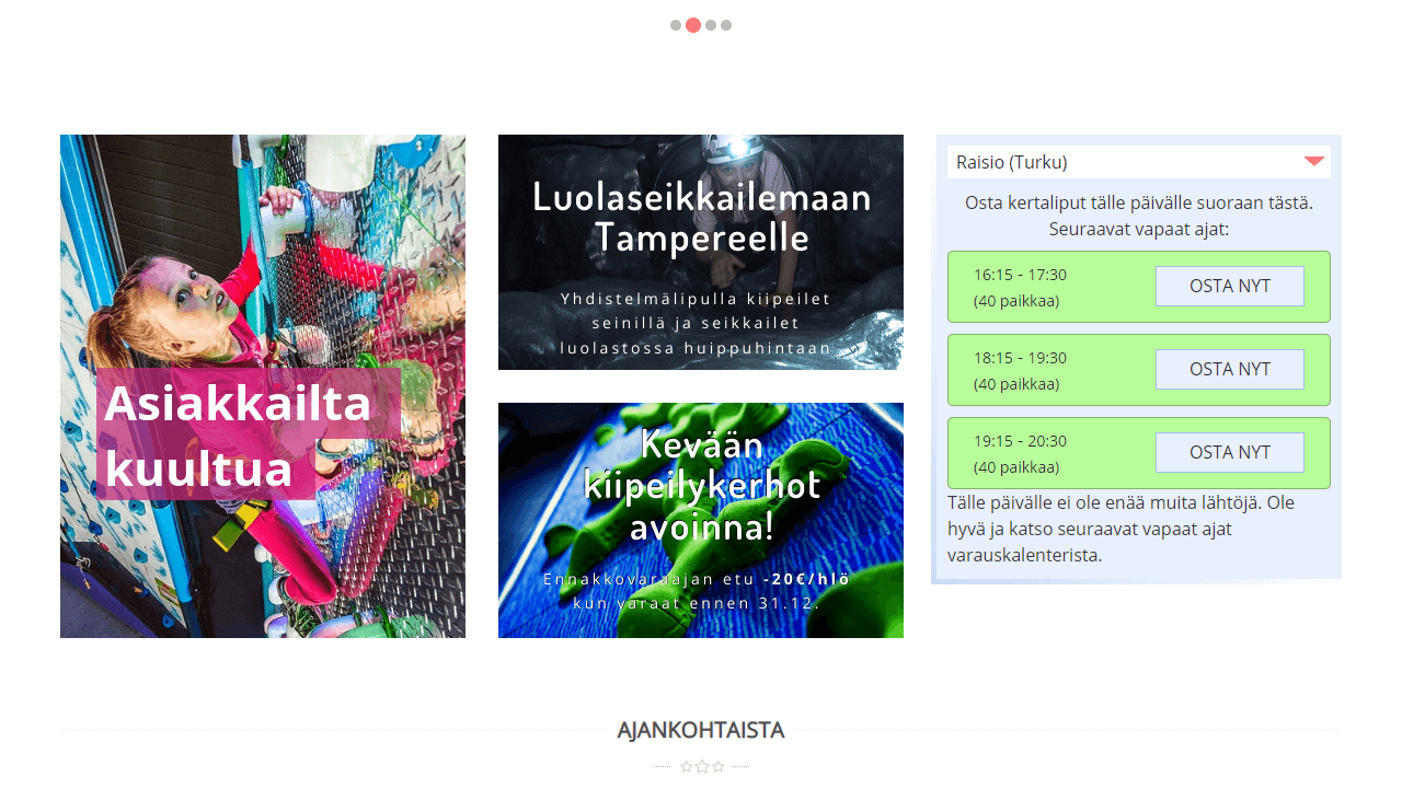 Irti Maasta – Magento 1 netbutik – Lumav Commerce